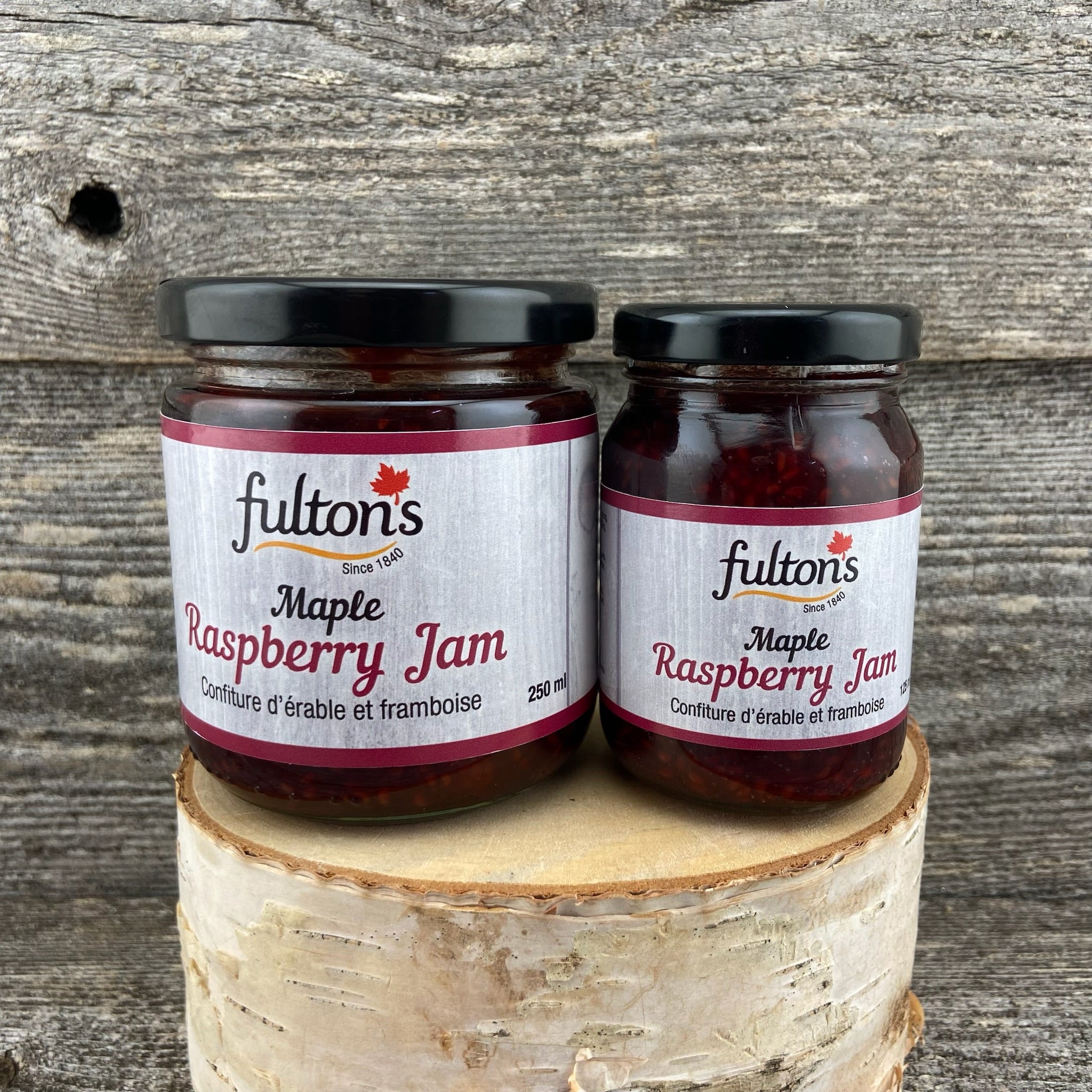 Maple Raspberry Jam – Fulton's Sugar Bush and Maple Shop
