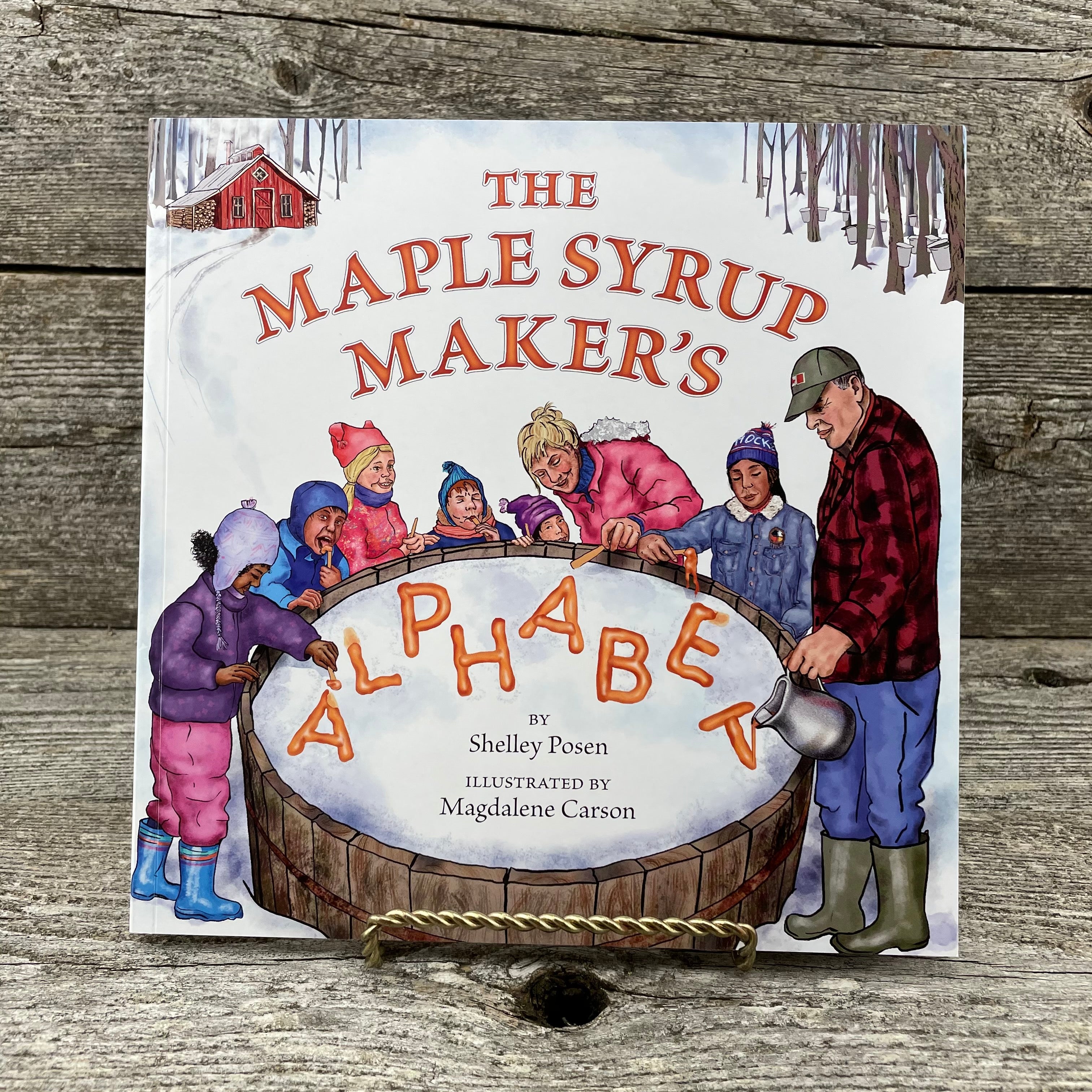 The Maple Syrup Maker’s ALPHABET- Book – Fulton's Sugar Bush and Maple Shop